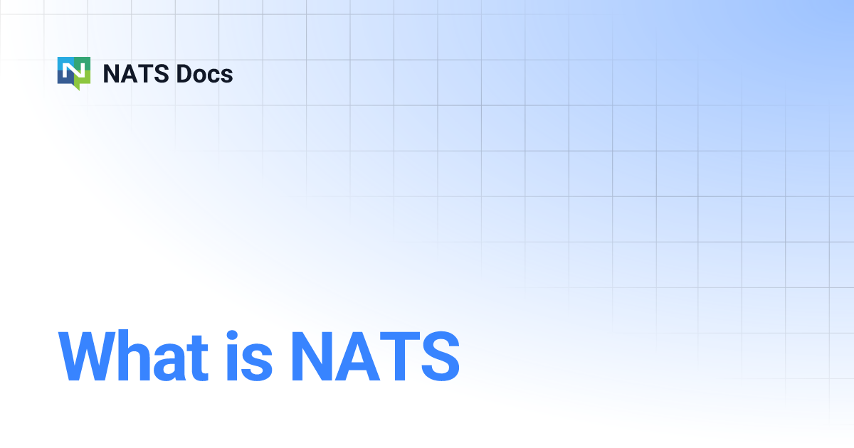 What is NATS | NATS Docs