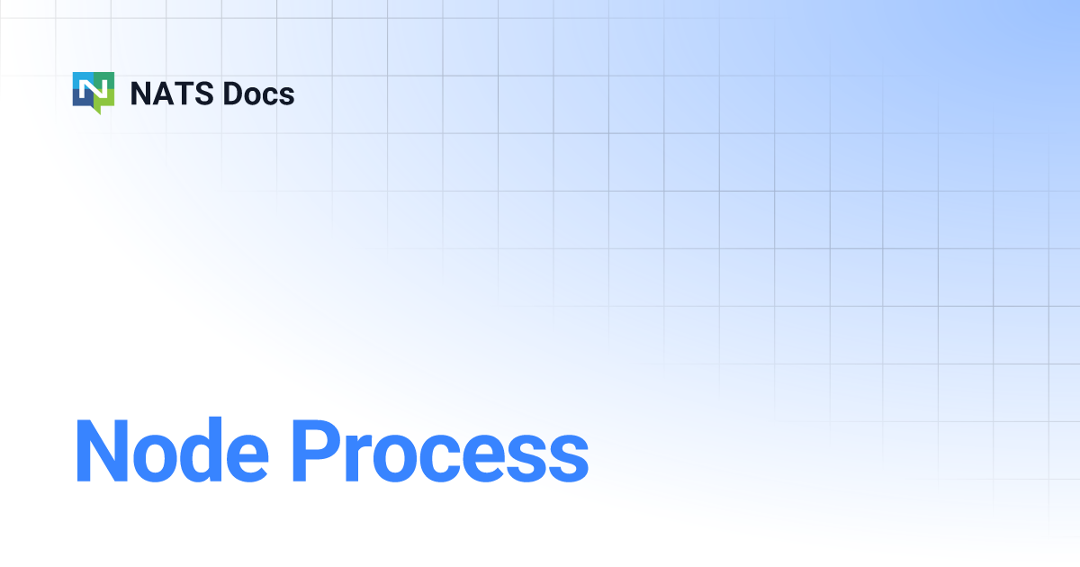 Node Process | NATS Docs